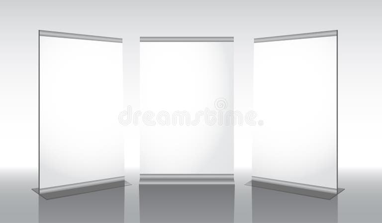 Three flip charts stock vector. Illustration of blank - 21736613
