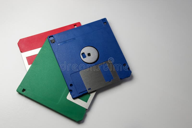 Three Floppy Disks Hard Drive Hd Retro Diskettes for Storage ...