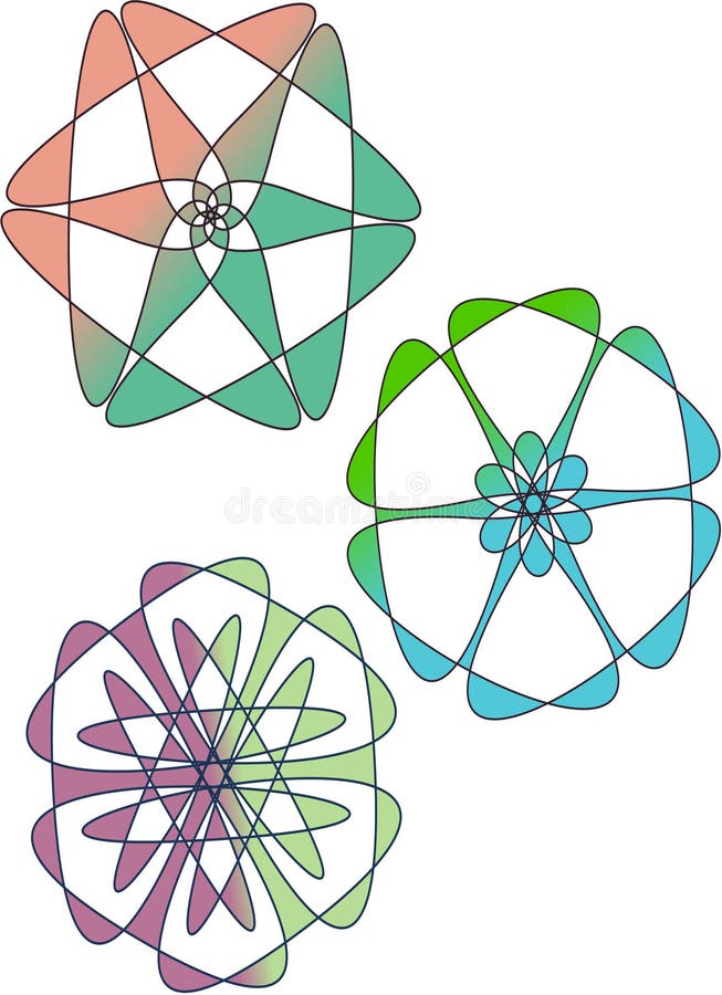 Flower type logos stock photo. Illustration of greetings - 89969300