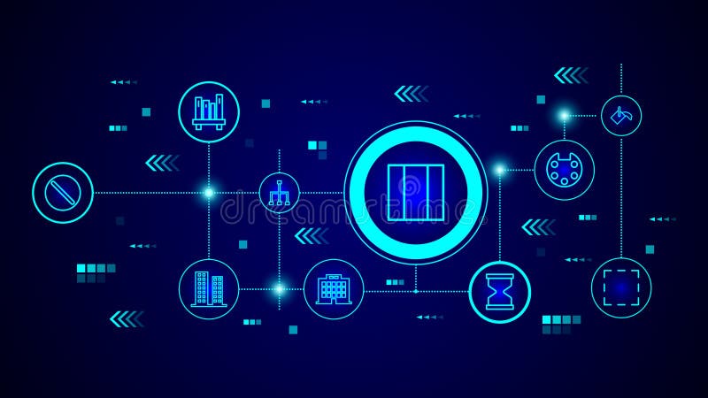 Three Folding Window Icon. from Web Set Stock Illustration ...