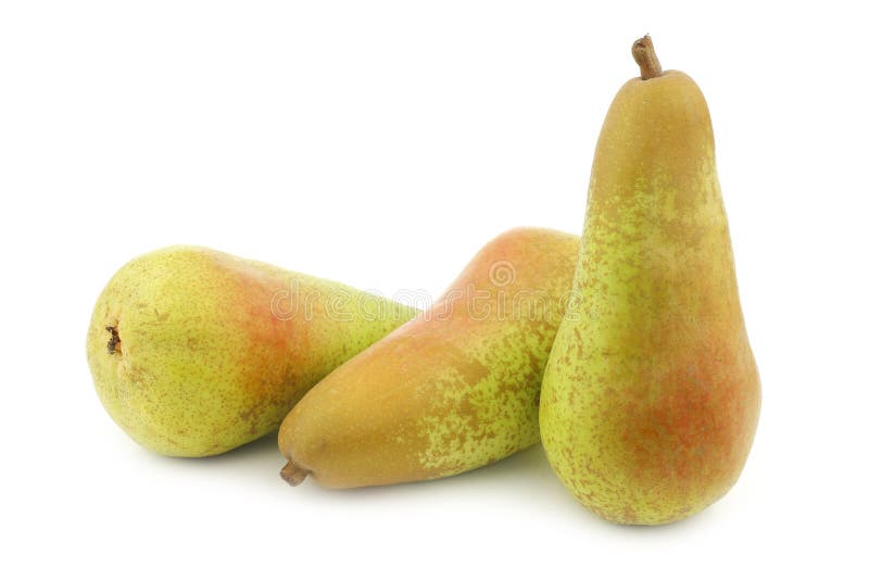 Three fresh abate pears stock photo. Image of organic - 109502166