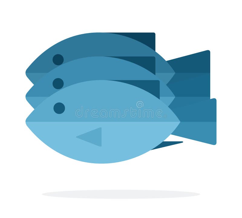 Three Fresh Fish Logo,salmon Fish Icon Stock Vector - Illustration of ...