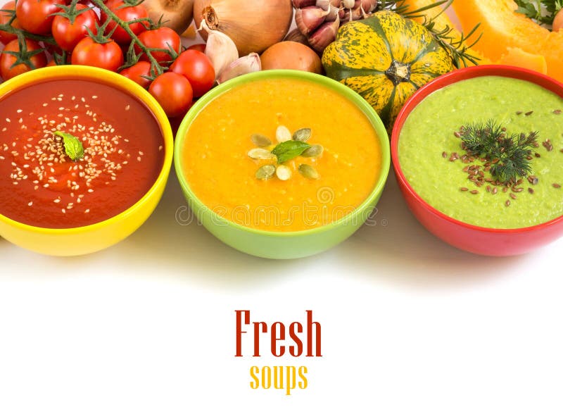 Three fresh juices stock image. Image of freshness, ocean - 8975075