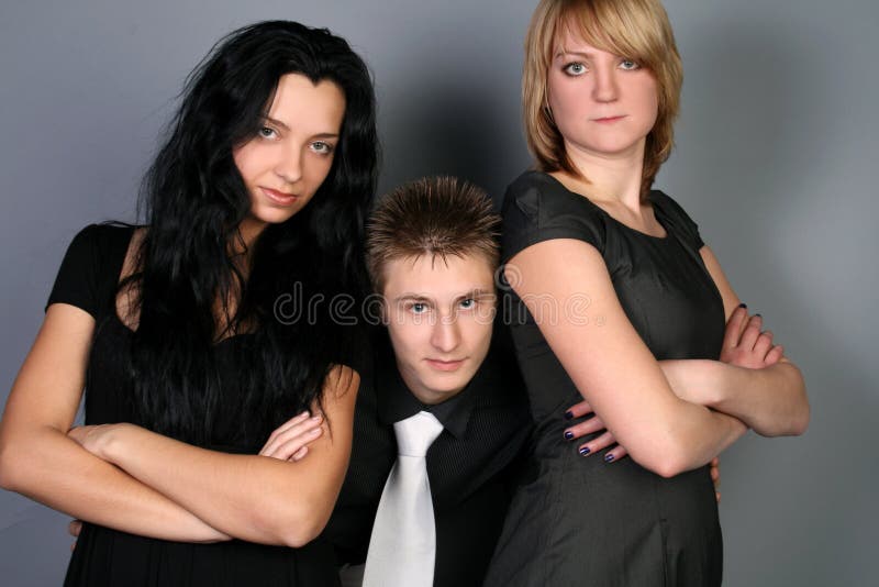 Three Friends Having Fun Together Stock Image - Image of lifestyle ...