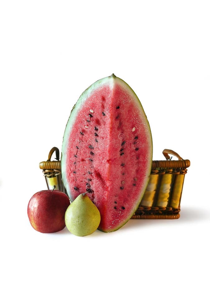 Three Fruits stock image. Image of presentation, organic - 1402481