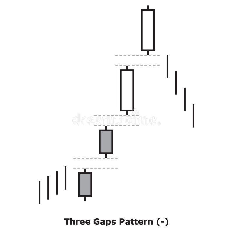 Three Gaps Pattern (-) White & Black - Square Stock Vector ...