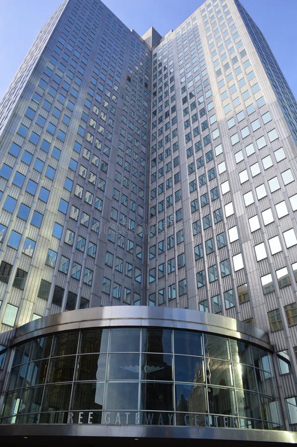 Three Gateway Center Pittsburg Editorial Image - Image of point ...