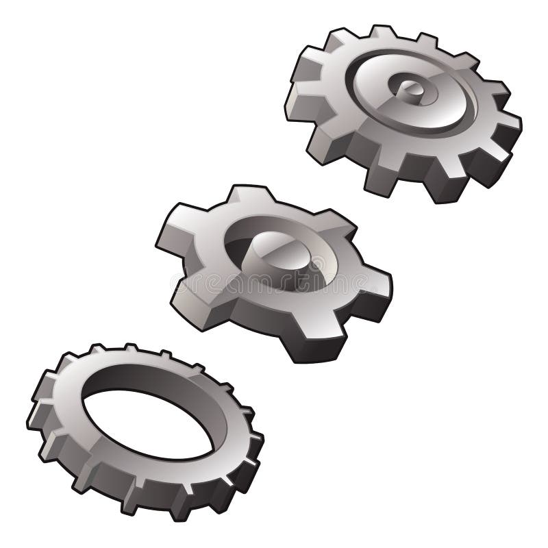 Three Gear Icons Stock Illustrations – 359 Three Gear Icons Stock ...