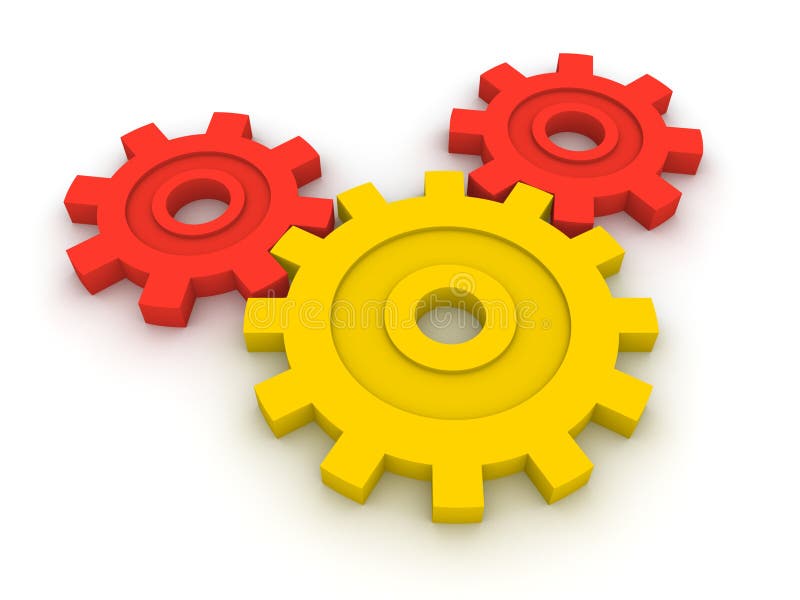 Teamwork Achievement stock illustration. Illustration of chain - 35522684