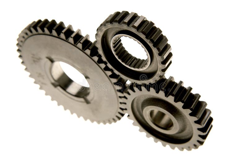 Three gears stock image. Image of conceptual, industrial - 3659919