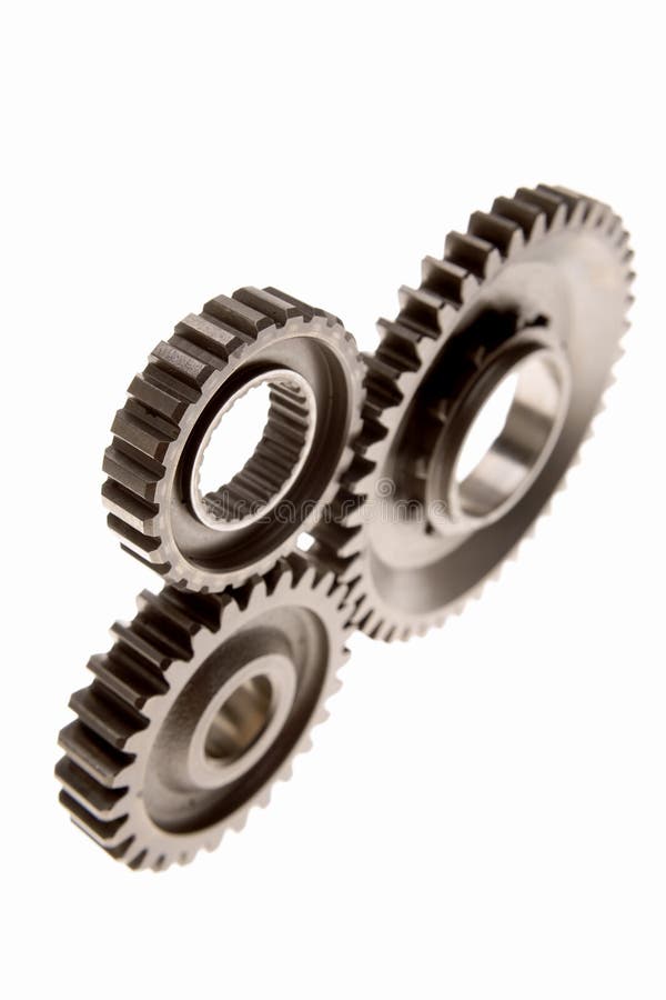 Three gears stock image. Image of engineering, metaphor - 4177653