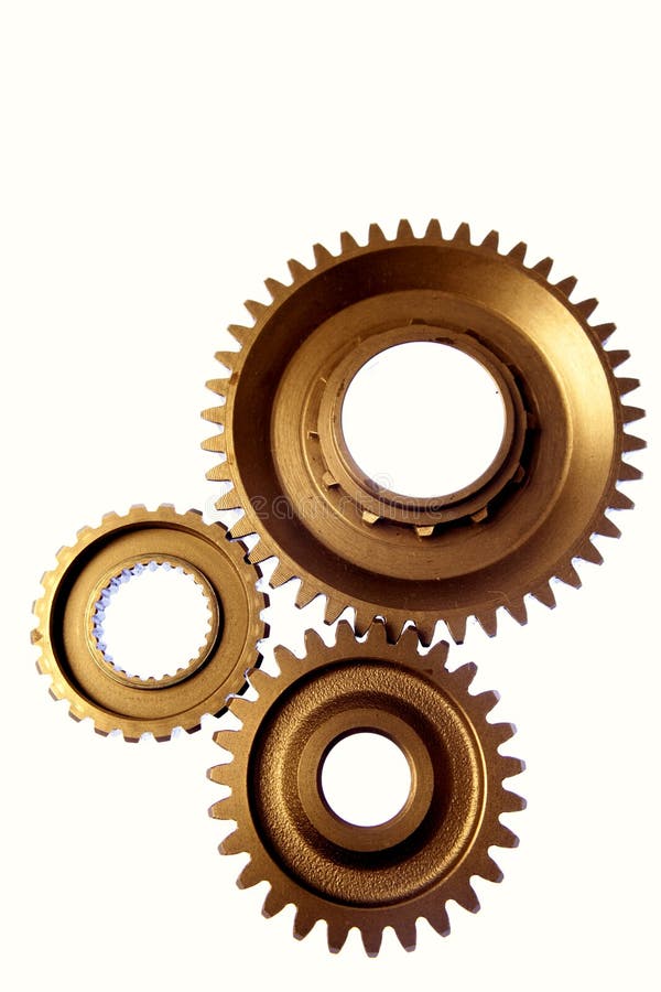 Three gears stock photo. Image of conceptual, meshing - 8877812