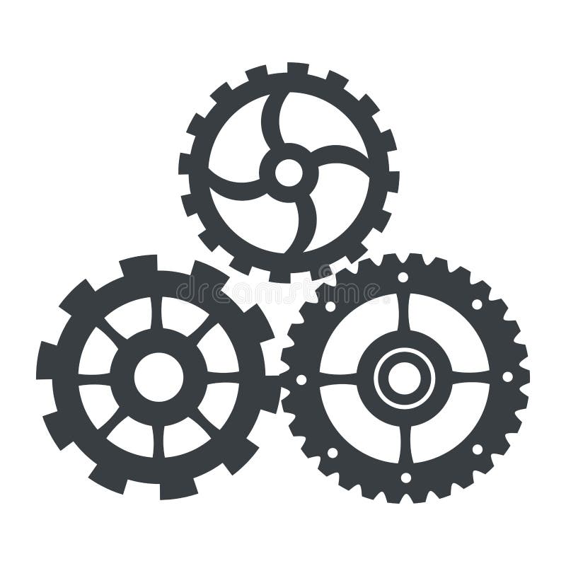 Three Gears Icon