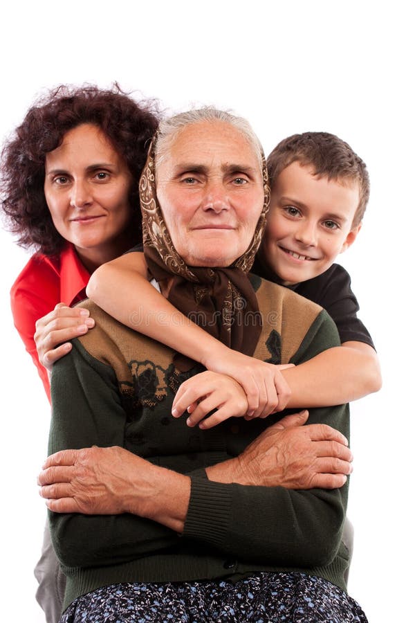 Three generations stock image. Image of portrait, person - 16146099
