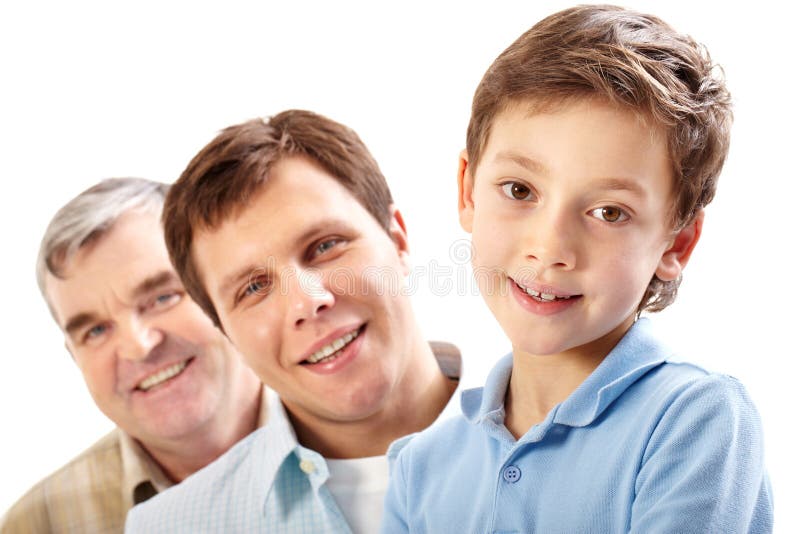 Three generations stock image. Image of family, adorable - 26268973