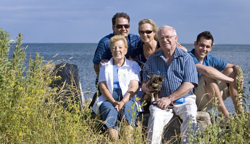 Three generations stock image. Image of happiness, portrait - 2821671