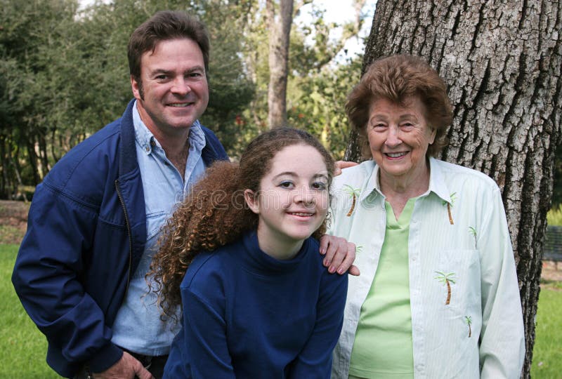 Three Generations stock image. Image of holiday, attractive - 503985