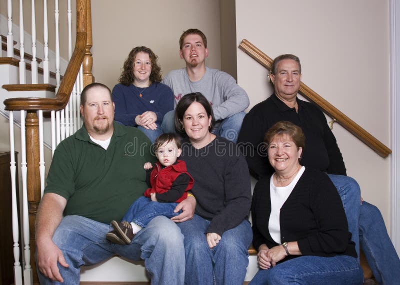 Three generations family stock photo. Image of portrait - 784508