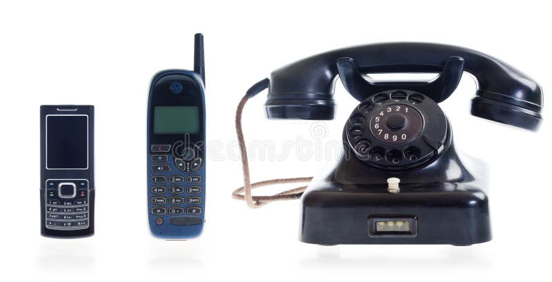 Old fashioned mobile phone stock photo. Image of outdated - 29385690