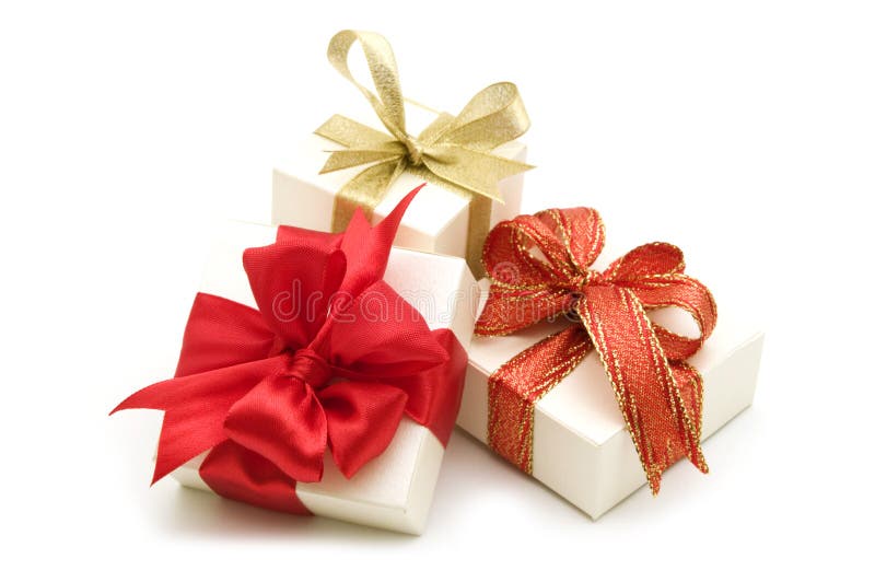 Three gift boxes stock image. Image of package, occasion - 7191015