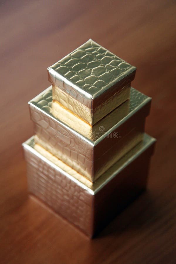 Three gift boxes stock photo. Image of birthday, object - 48364856