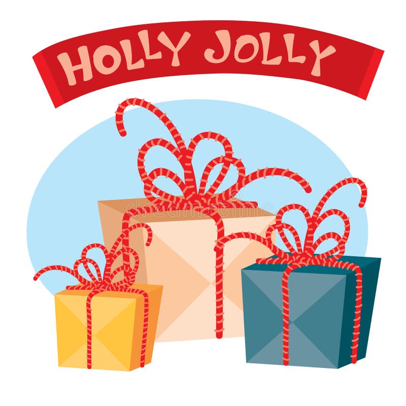 Three Gifts for Any Occasion, Vector Illustration Stock Vector ...