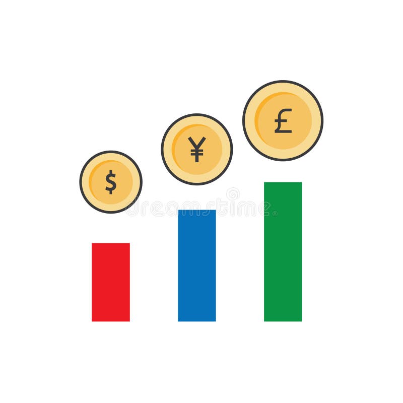 Coins currency money stack stock vector. Illustration of finance - 86279755