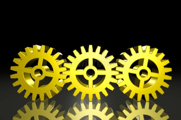 Three Gears Working Together Stock Illustrations – 138 Three Gears ...