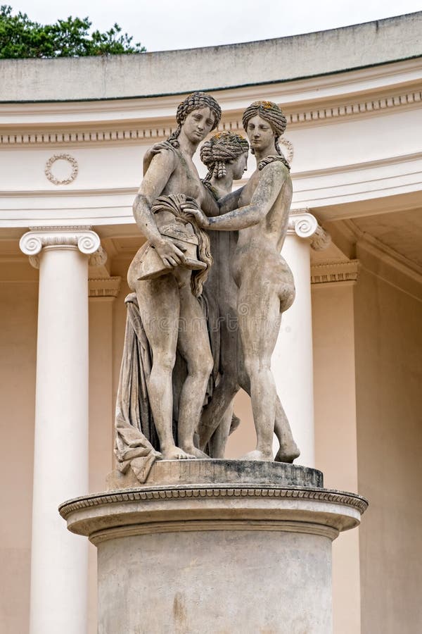 Three Graces stock photo. Image of history, europe, graces - 167958714