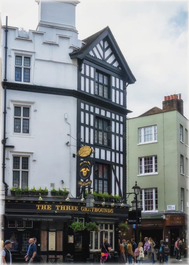 The Three Grayhounds, Popular Pub in Soho, London Editorial Stock Photo ...