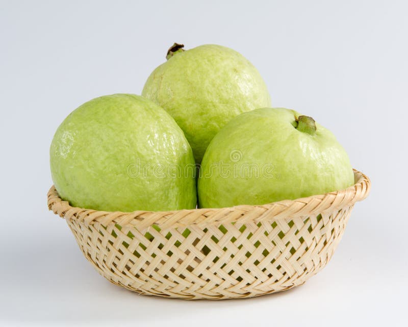 Three guavas stock image. Image of organic, snacks, gravy - 83653027