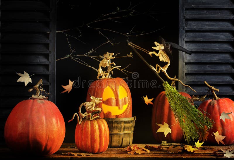 Jack O Lantern Riding You Stock Photos - Free & Royalty-Free Stock ...