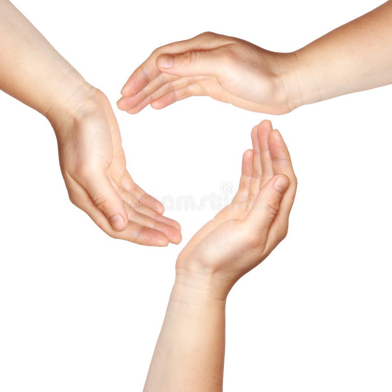 Three hands stock photo. Image of concepts, creativity - 13068418
