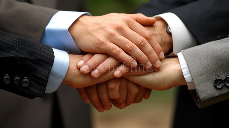Hands Handshake Three Stock Illustrations – 304 Hands Handshake Three ...