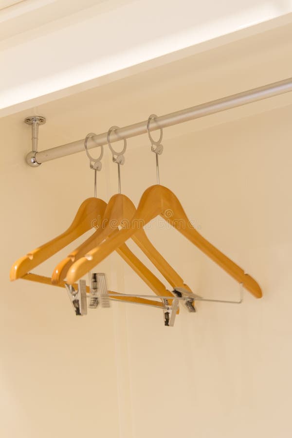 Three hanger stock photo. Image of cloth, closet, clothes - 85327176
