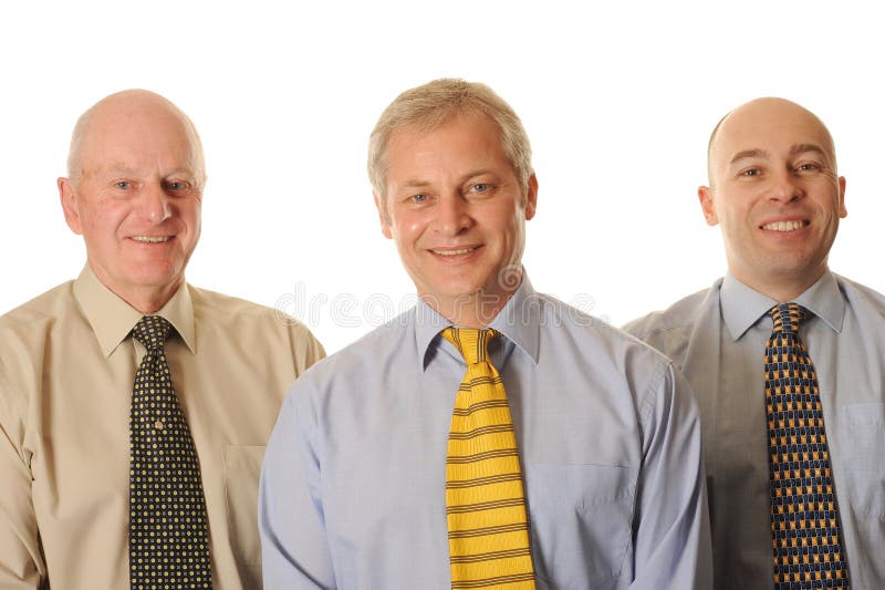 Three happy businessman stock image. Image of shirts - 19128565