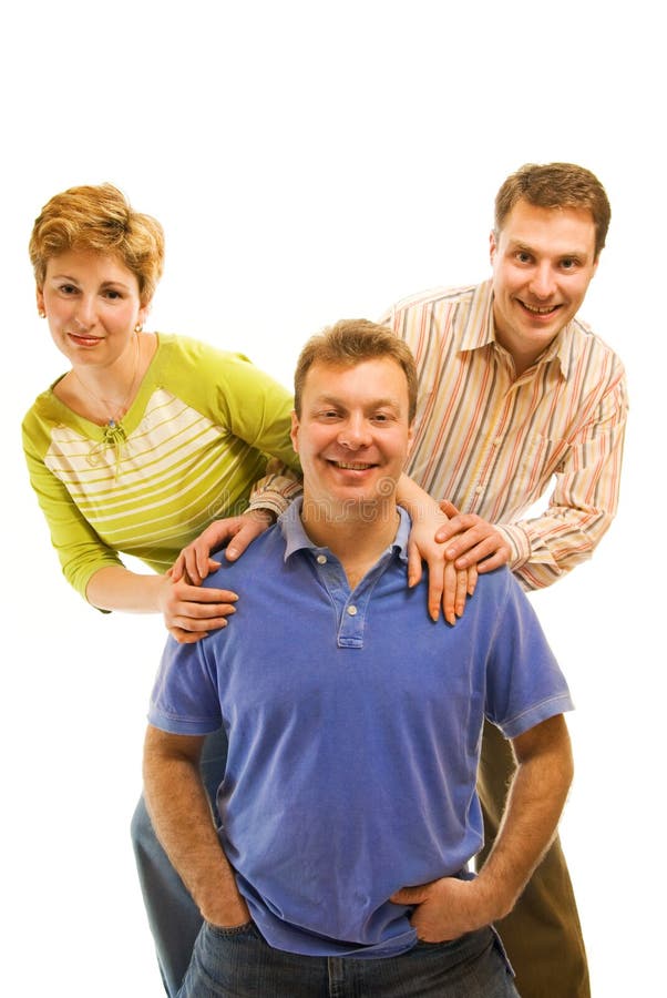 Happy family stock photo. Image of healthy, affectionate - 1952336