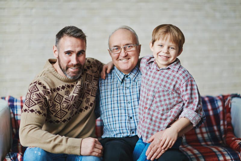 Three happy men stock photo. Image of senior, people - 66817648