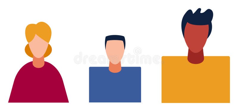 Three Head Gears Group Concept of Memory Training Logo. Abstraction of ...