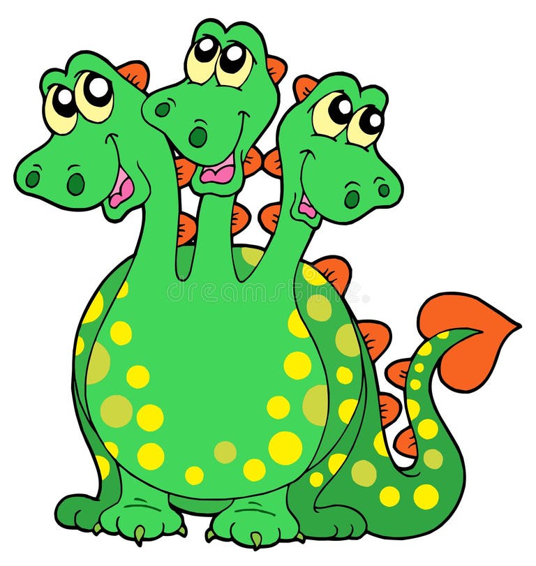 Headed Dragons Stock Illustrations – 37 Headed Dragons Stock ...