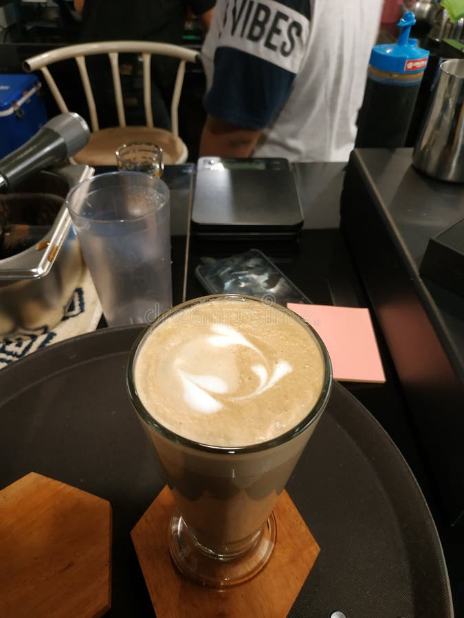 Three Heart Coffee Shop Parhopian Stock Image - Image of heart ...