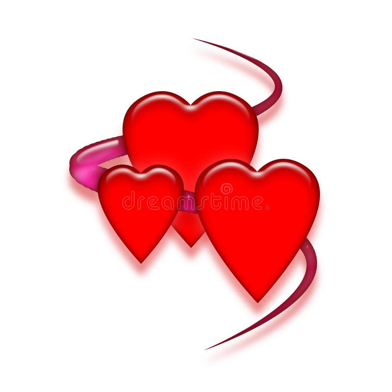 Heart Clip Art Samples stock illustration. Illustration of design - 4000794