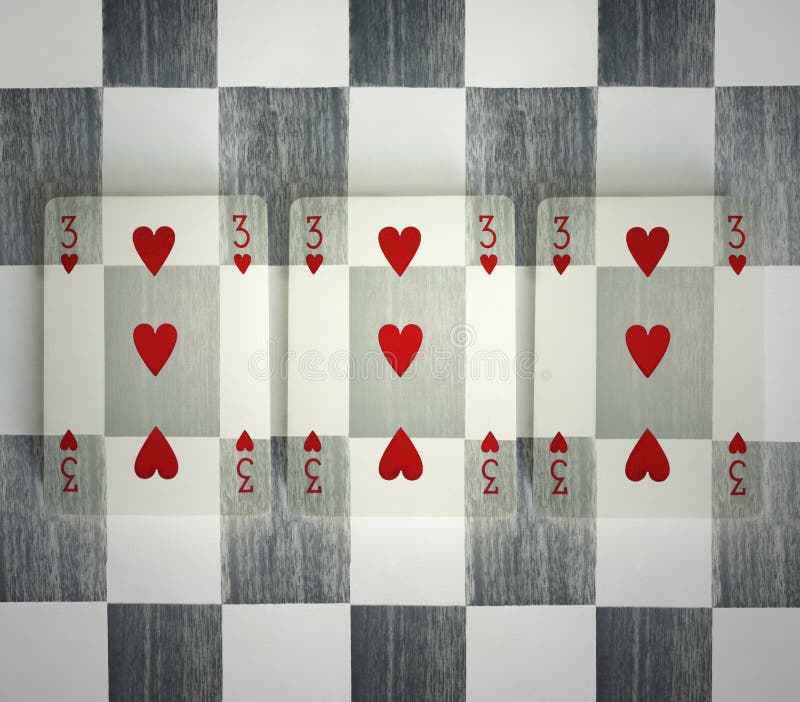 Three hearts fortune stock image. Image of symbolic, composition - 38445433