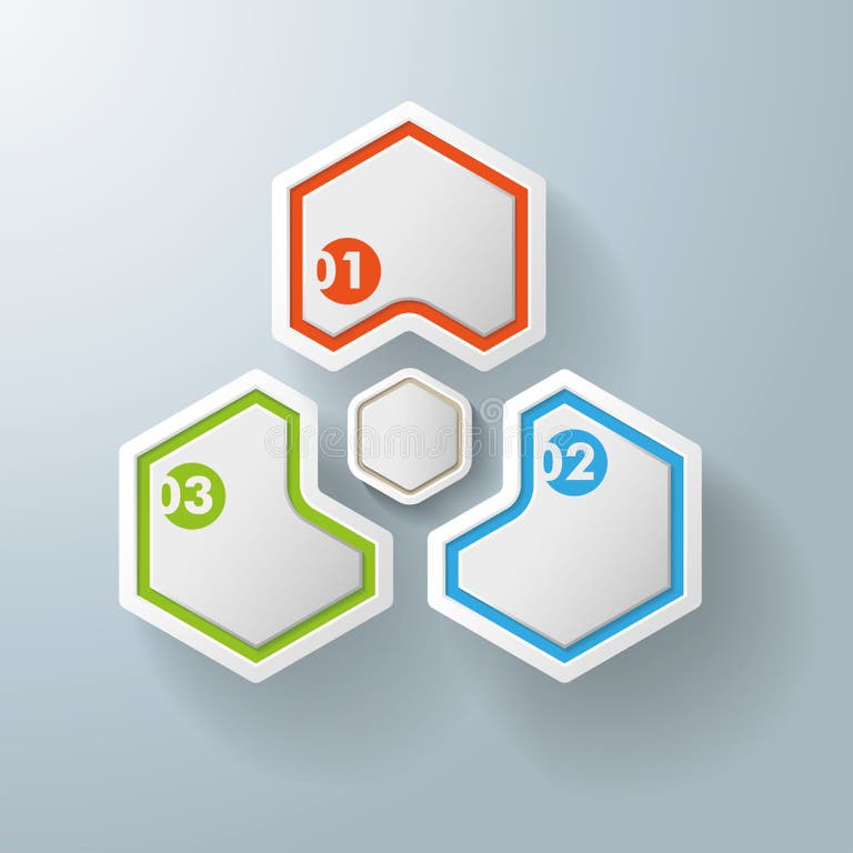 Three Hexagons Stock Illustrations – 903 Three Hexagons Stock ...