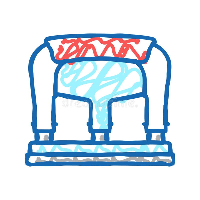 Three-hole Punch Icon Doodle Illustration Stock Vector - Illustration ...