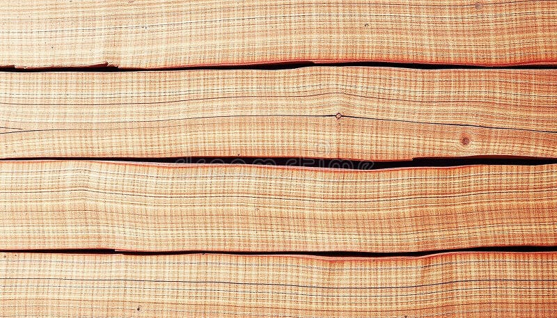 Three Horizontal Wooden Boards with Visible Grain Patterns and Natural ...