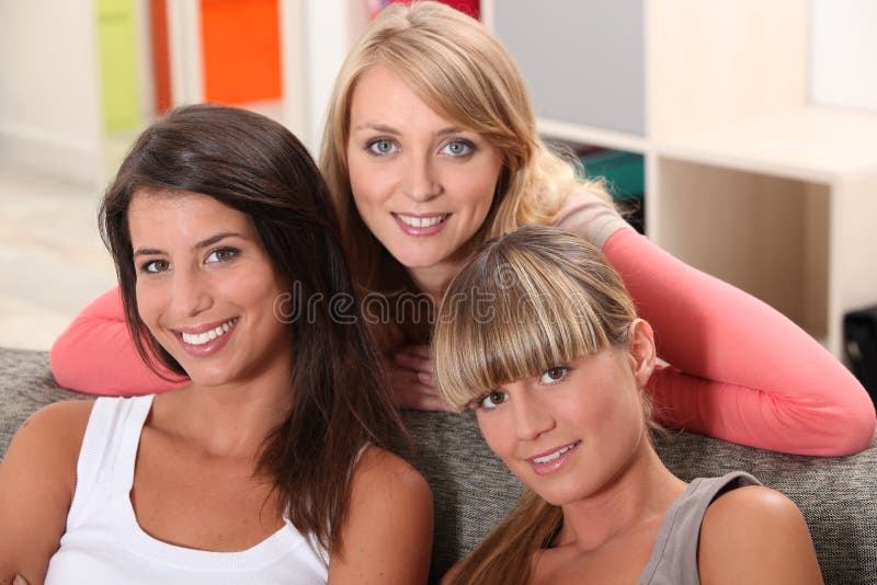 Three housemates stock image. Image of appartment, frontview - 29296447