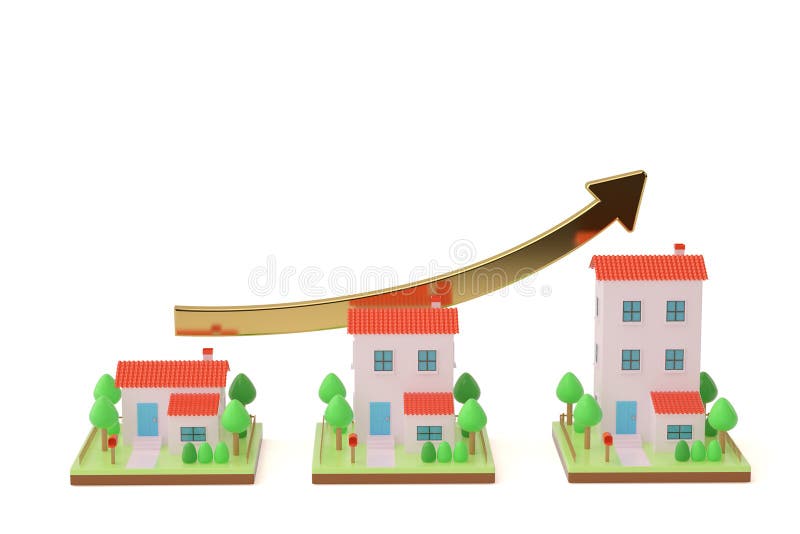 Arrow Up Set. Rise, Increase Arrows. Growth Symbol Isolated. Direction ...