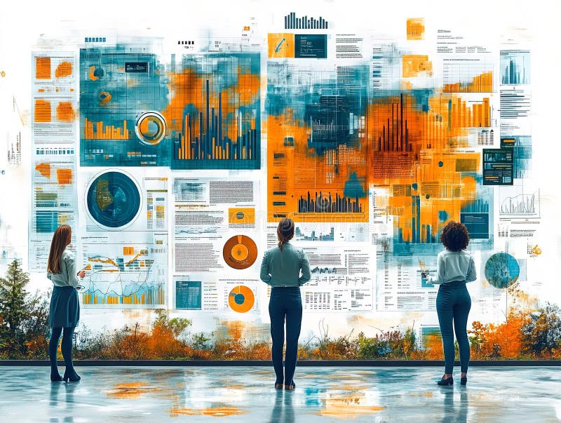 Three Individuals Interact with a Dynamic, Data-focused Interactive ...