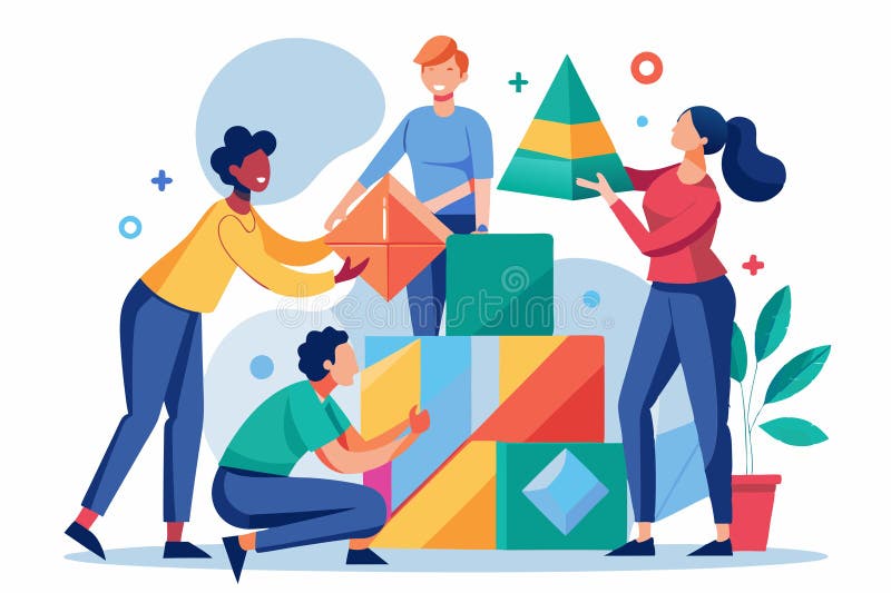 People Activity Together Stock Illustrations – 37,926 People Activity ...